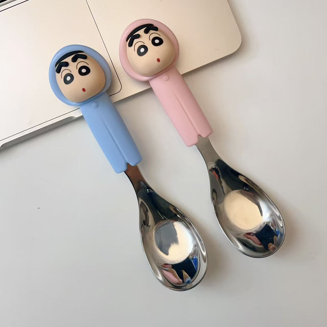 Crayon Shin-chan Stainless Steel Spoon - Cute Anime Character Cutlery ...