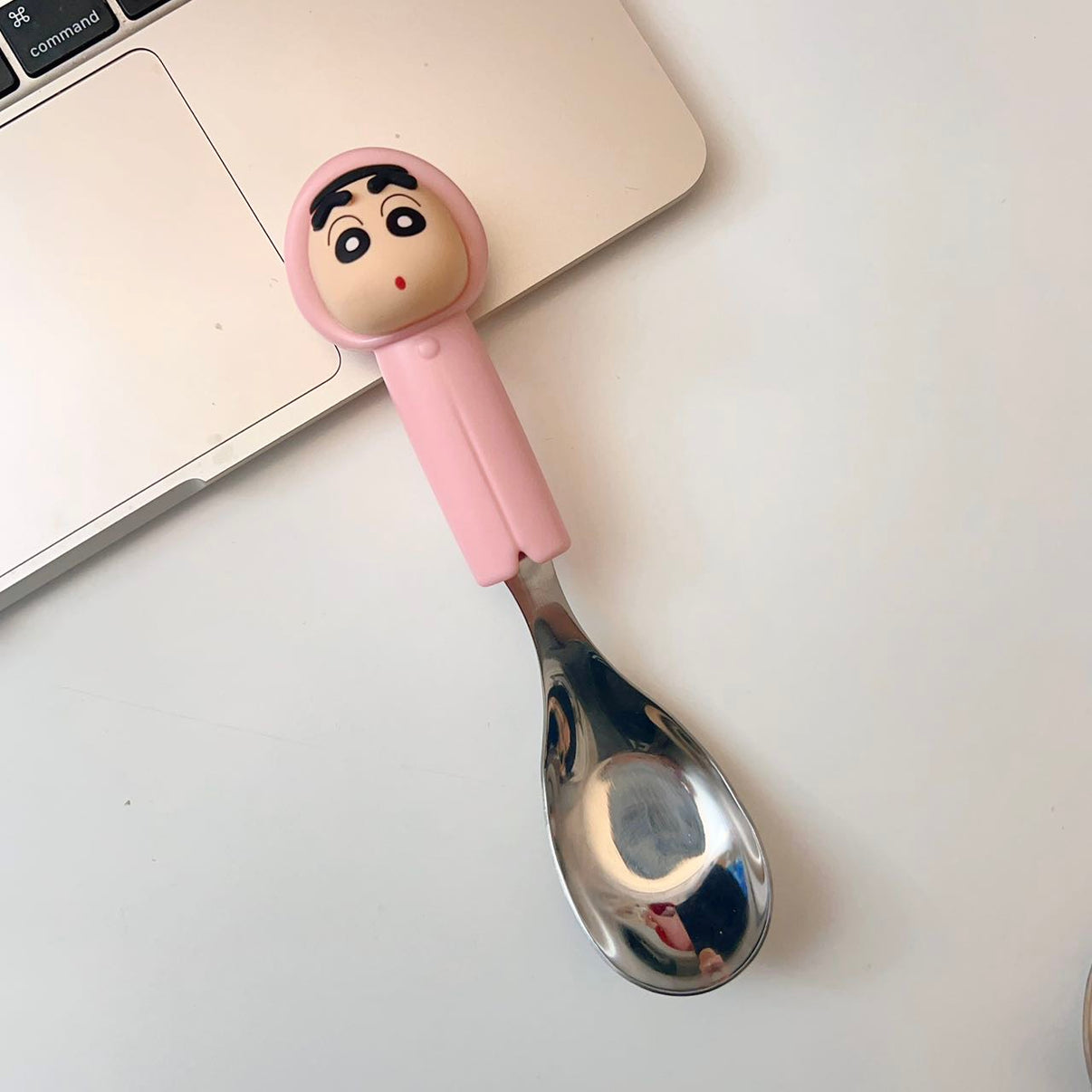 Crayon Shin-chan Stainless Steel Spoon - Cute Anime Character Cutlery ...